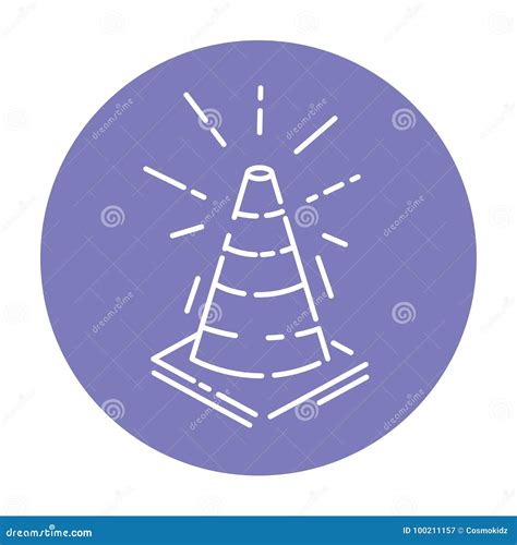 Danger De Route Rue Signe Symbole Stock Illustrations Vecteurs
