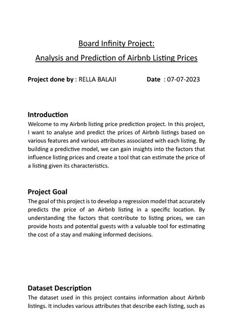 R Programing Project Board In昀椀nity Project Analysis And Predic琀椀on
