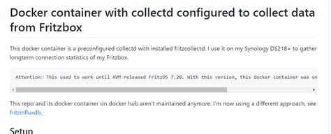Connection Status Na · Issue 2 · Thecrysynology Fritzbox Grafana · Github