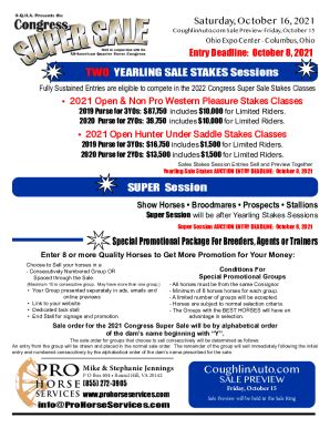 Fillable Online Ohio State Fair Livestock Schedule Fax Email Print