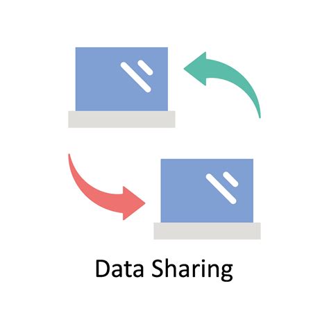 Data Sharing Vector Flat Icon Style Illustration EPS 10 File 38459180