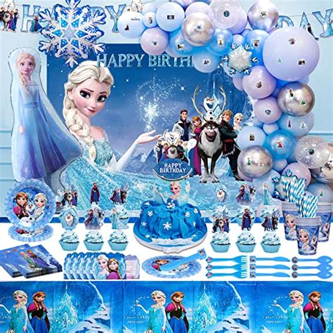 Disney Frozen Birthday Balloon Kit Set Disney Frozen 2 Theme Party