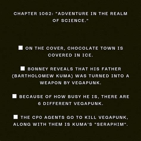 One Piece Chapter 1062 Spoiler Changes Everything We Know About Vegapunk