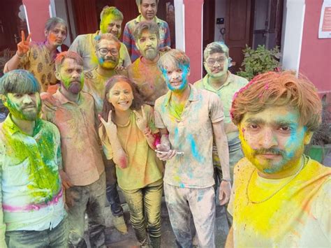 Nimisha Tripathi On Linkedin Happiness Team Work Music Food Latepost Holi2023