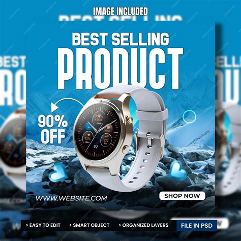 Best Selling Product Super Sale Social Media Banner Template Premium