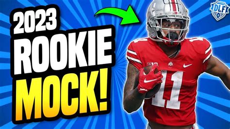 3 Live 2023 Superflex Rookie Mock Draft Dynasty Fantasy Football