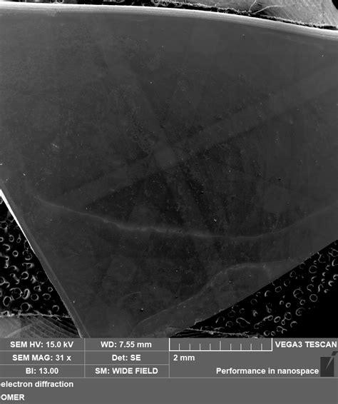 Why Do I See An Ebsd Pattern In Regular Secondary Electron Detector