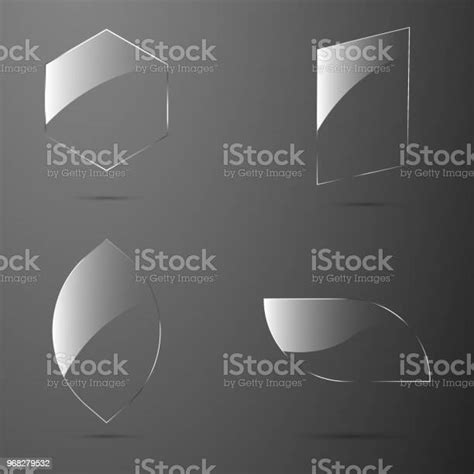 Glass Texture Banner For Web Stock Illustration Download Image Now