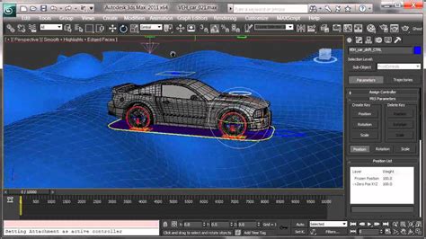 Advanced Vehicle Rigging In 3dsmax 26 Finalizing The Car To The Ground