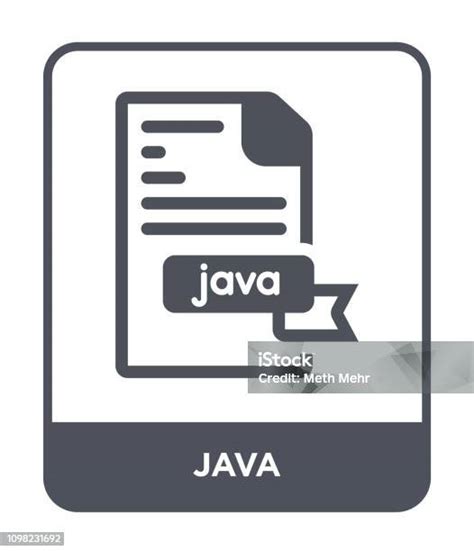 흰색 바탕에 Java 아이콘 벡터 자바 유행 가득 프로그래밍 컬렉션에서 아이콘 0명에 대한 스톡 벡터 아트 및 기타 이미지