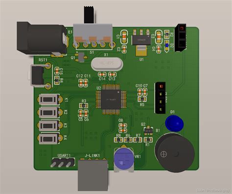 Stm32单片机温度，电压，电流测量及上下限设置实物全套资料（原理图、pcb工程、源代码工程）stm32单片机温度电压电流测量及上下限