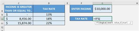 Ifs Formula In Excel Myexcelonline