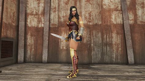 Wonder Woman Armor And Sword Models And Textures Loverslab