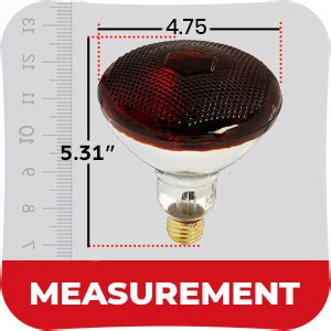 BULBMASTER 175 Watts PAR38 Red Heat Lamp For Chickens Infrared Light