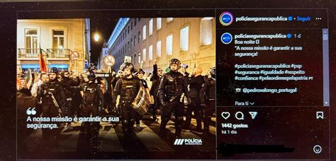 Direção Nacional Da Psp Manda Apagar Post Nas Redes Sociais Para Não