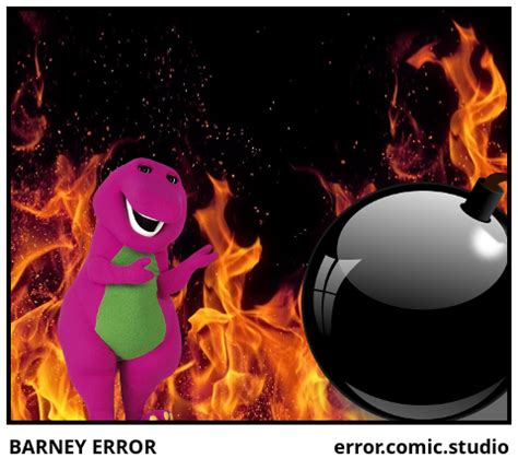 BARNEY ERROR Comic Studio