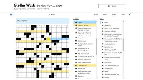 Answers Nyt Crossword Today Nyt Crossword Answers