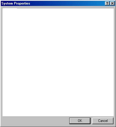 Windows 95 Window Border