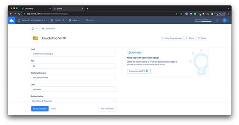 how to build automated data pipelines using skyvia and couchdrop sftp