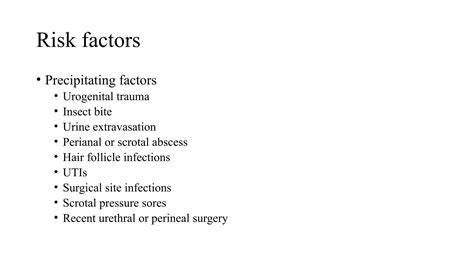 The Diagnosis And Management Of Fourniers Gangrenepptx