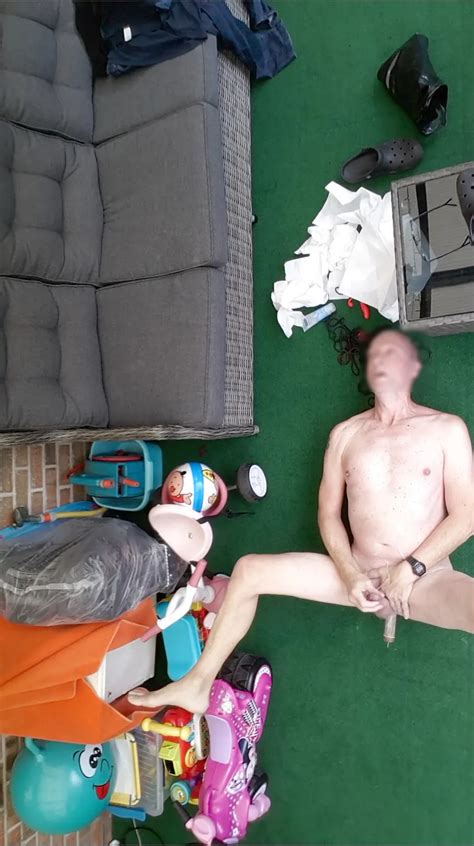 Outdoor Exhibitionist Sexshow With Dildo Assfucking Cumshot 50 Pics