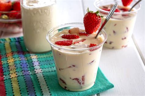 Fresas Con Crema Fresas Y Crema Mexicanas