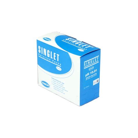 Singlet Single Use Ph Buffer Ph 1001 Pk20 Hach