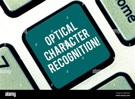 Handwriting Text Optical Character Recognition Concept Meaning The