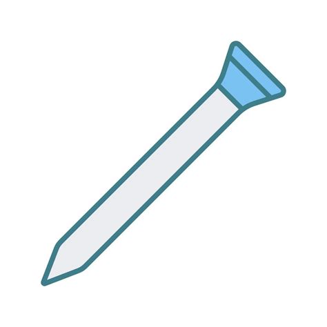 Nail Vector Icon 21417513 Vector Art At Vecteezy