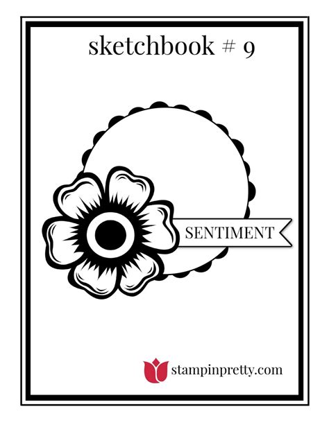 Stampin Pretty Sketchbook 9 SAVE 40 On Botanical Prints