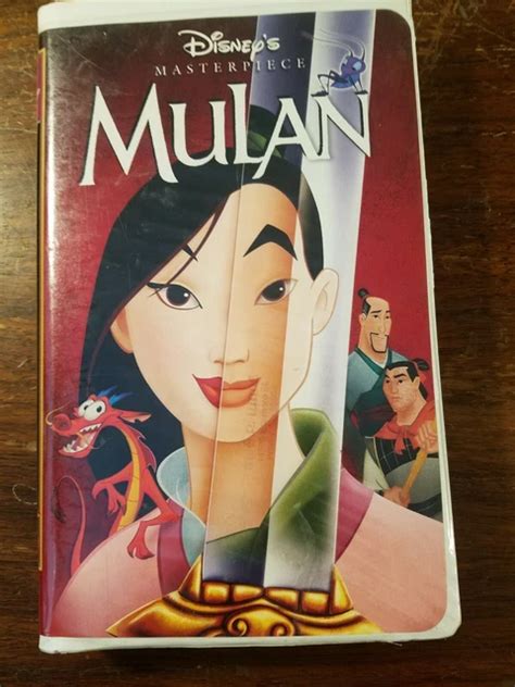Mulan Disneys Masterpiece Vhs 1998 12747 Clamshell Eur 610 Picclick Fr