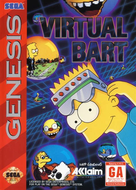 Download Virtual Bart Sega Mega Drive Genesis Emulator Games Emubox