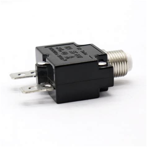 Interruptor De Circuito Térmico Con Botón Pulsador Grandado