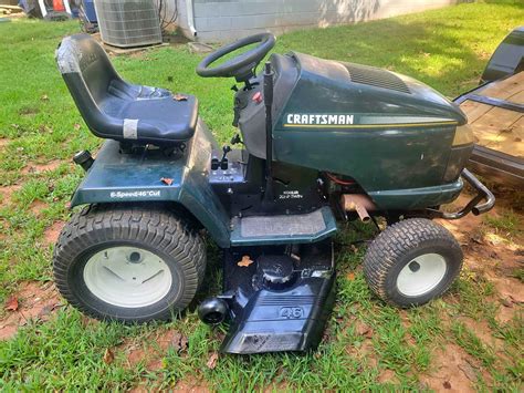 Craftsman 18hp Riding Mower Lawn Tractor Hydrostat Bagger 52 Off