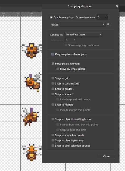 stop blurring pixel art with simple moving or copying affinity photo 1