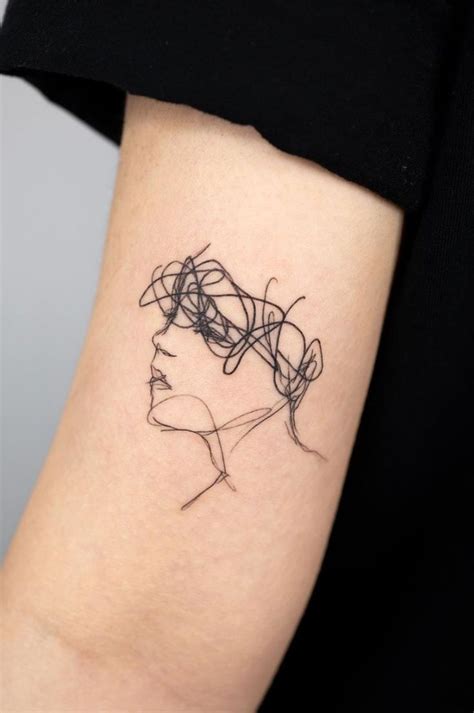 Top 30 Line Tattoo Ideas 2020 Tracesofmybody Com