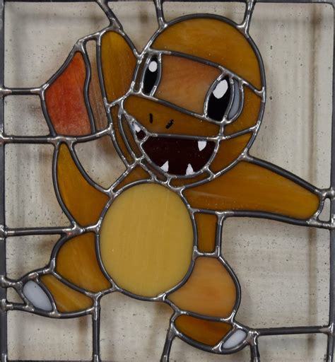 Charizard Stained Glass Panel By Autobotwonko On Deviantart