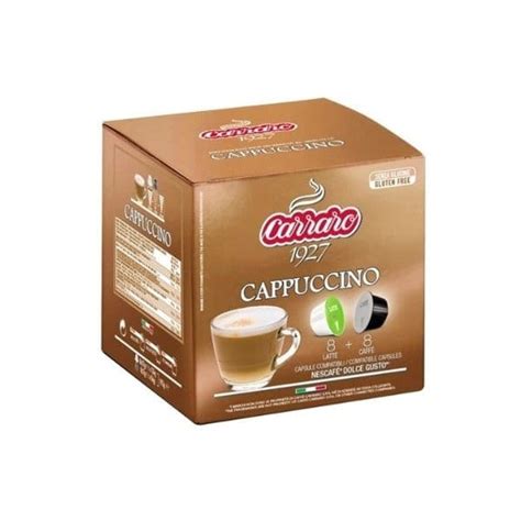 Кофе в капсулах Carraro Dolce Gusto Cappuccino | Coffeeroom