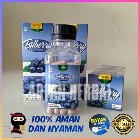 Jual Bilberry Syifa Kapsul Ekstrak Bilberry Untuk Kesehatan Mata Shopee Indonesia