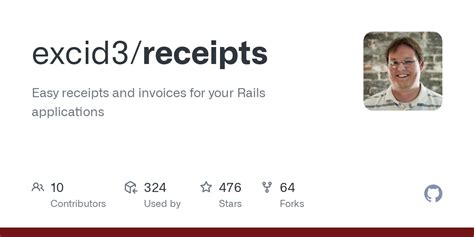 Github Excid Receipts Easy Receipts And Invoices For Your Rails