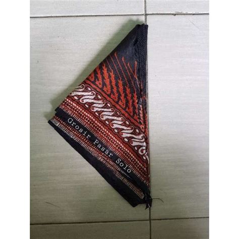 Jual Iket Segitiga Iket Segitiga Jawa Iket Udeng Segitiga Banyak Motif Slayer Batik