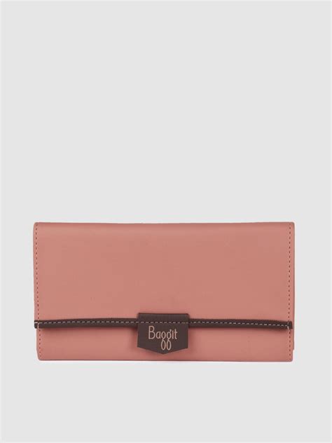 Buy Baggit Women Rose Solid Three Fold Wallet Wallets For Women