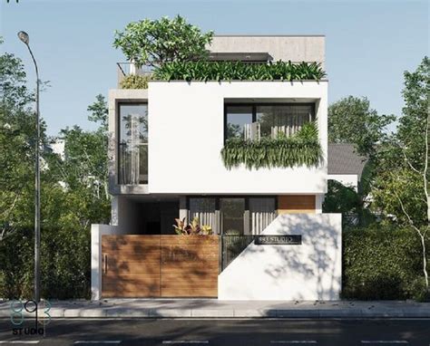 Desain Rumah Leter L Minimalis Ruang Rupa Arsitek