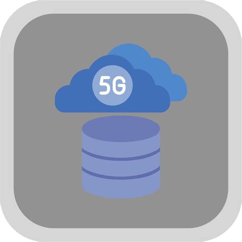 Cloud Database Flat Round Corner Icon 43016697 Vector Art At Vecteezy