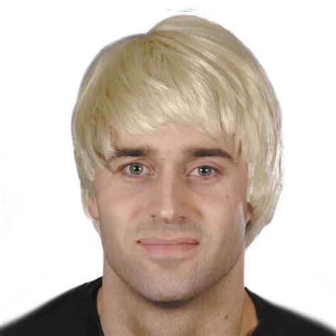 Guy Wig Blonde Masquerade Costume Hire