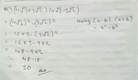 Simplify 4 Root 3 3 Root 2 X 4 Root 3 3 Root 2