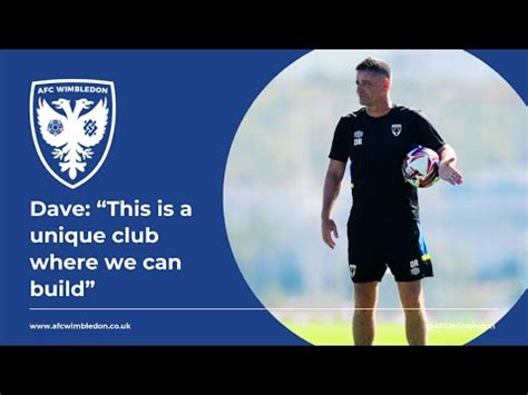 💬 This Is A Unique Club Dave Reddington The First Interview 🟡🔵