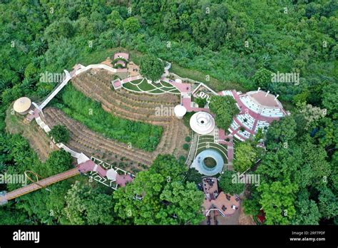 Khagrachhari Bangladesh July 24 2023 The Birds Eye View Of