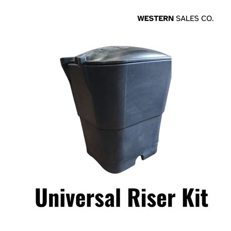 Universal Propane Tank Riser Kit Western Sales Company Inc