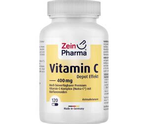 ZeinPharma Vitamin C 400mg Depot Effekt Kapseln 120 Stk Ab 12 49